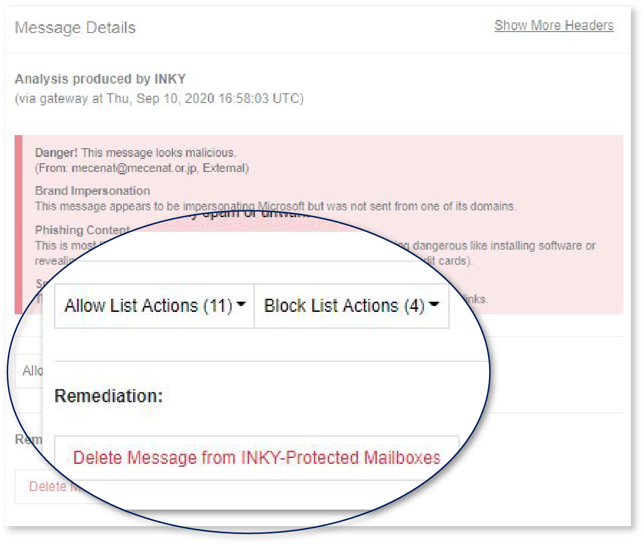 INKY | Technology | Email Remediation
